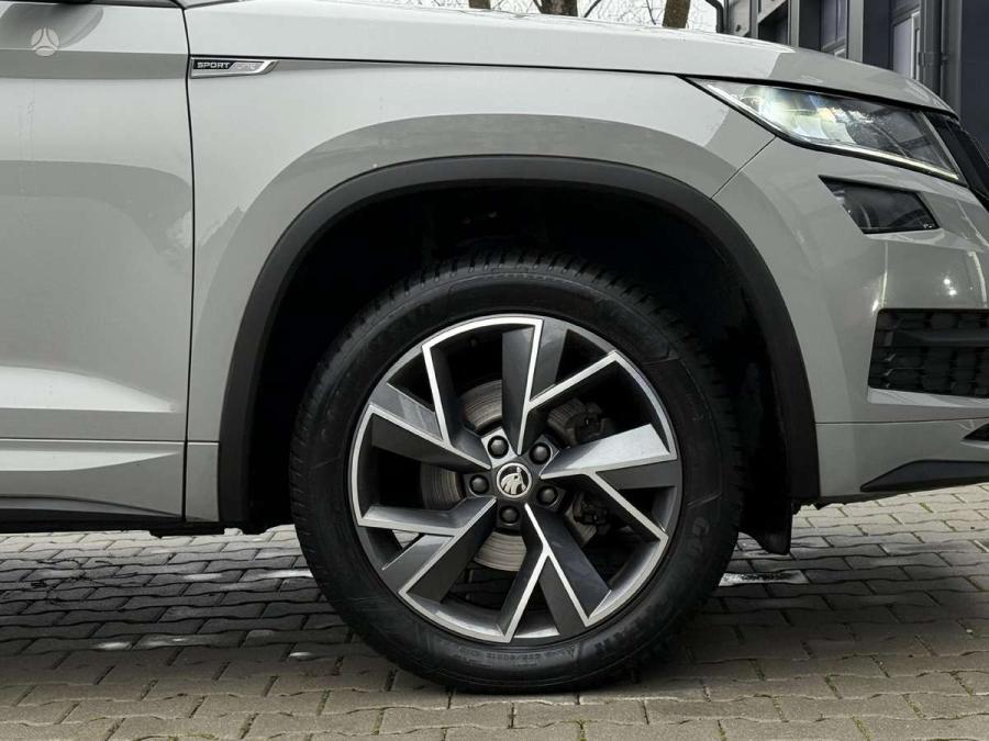 Grey Skoda Kodiaq 2021 in Siauliai, with an engine capacity of 1.50 L and mileage of 190 thousand km for 22990 €, photo 10 on AUTOMOTO.COM.LV