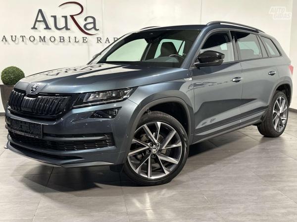 Grey Skoda Kodiaq 2021 in Kaunas, with an engine capacity of 1.50 L and mileage of 82 thousand km for 31659 €, photo 1 on AUTOMOTO.COM.LV