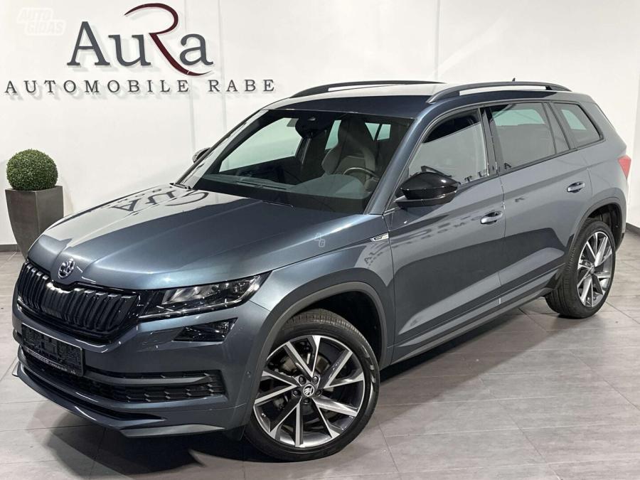 Серый Шкода Kodiaq 2021 в Каунас, объемом двигателя 1.50 л и пробегом 82 тыс. км за 31659 €, фото 2 на AUTOMOTO.COM.LV