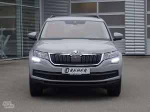 Grey Skoda Kodiaq 2021 in Kaunas, with an engine capacity of 1.50 L and mileage of 60 thousand km for 31454 €, photo 2 on AUTOMOTO.COM.LV