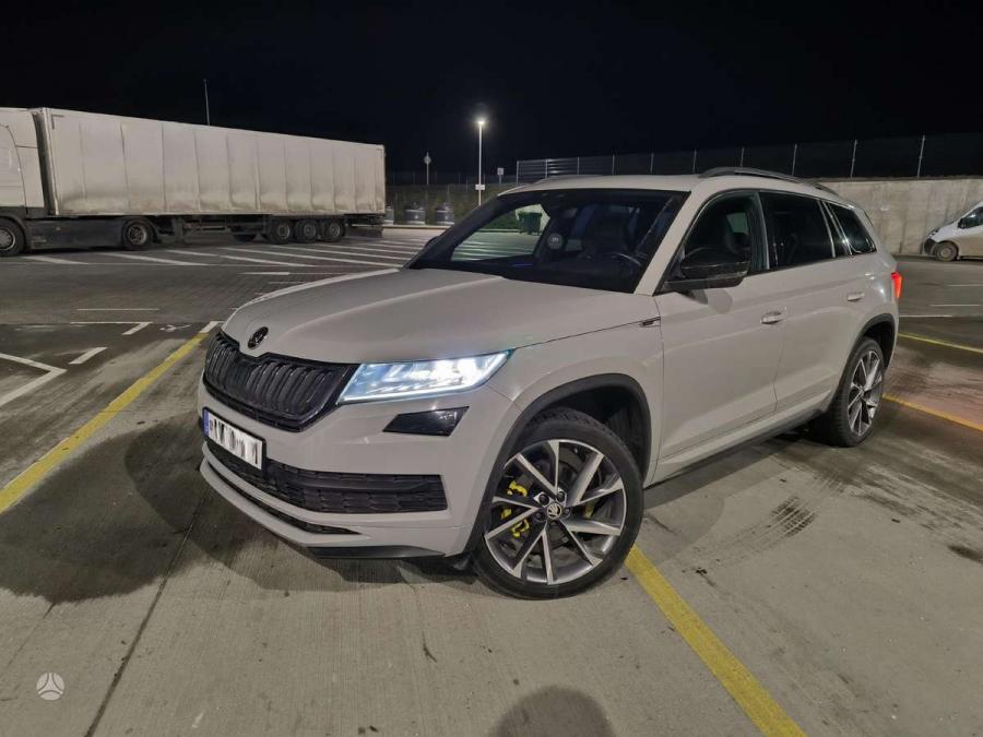 Серый Шкода Kodiaq 2021 в Каунас, объемом двигателя 1.50 л и пробегом 263 тыс. км за 24990 €, фото 1 на AUTOMOTO.COM.LV