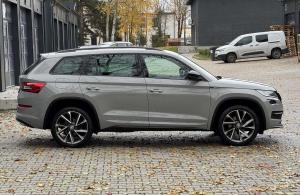 Grey Skoda Kodiaq 2021 in Siauliai, with an engine capacity of 1.50 L and mileage of 219 thousand km for 21990 €, photo 4 on AUTOMOTO.COM.LV