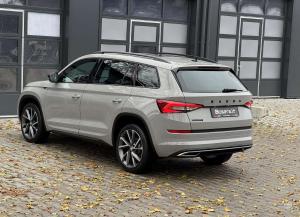 Grey Skoda Kodiaq 2021 in Siauliai, with an engine capacity of 1.50 L and mileage of 219 thousand km for 21990 €, photo 7 on AUTOMOTO.COM.LV