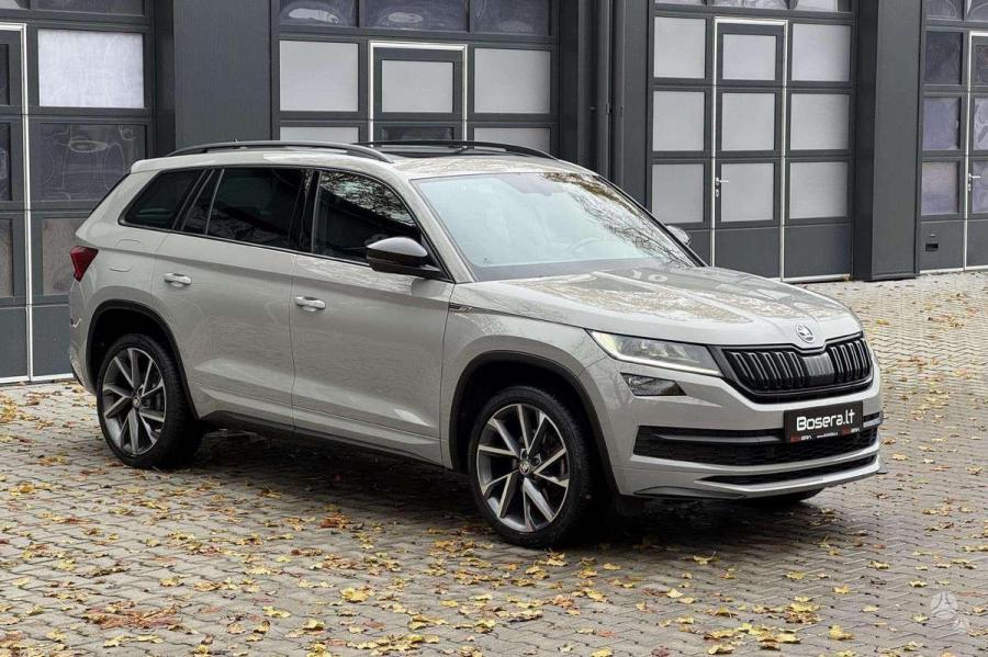 Серый Шкода Kodiaq 2021 в Шяуляй, объемом двигателя 1.50 л и пробегом 219 тыс. км за 21990 €, фото 3 на AUTOMOTO.COM.LV