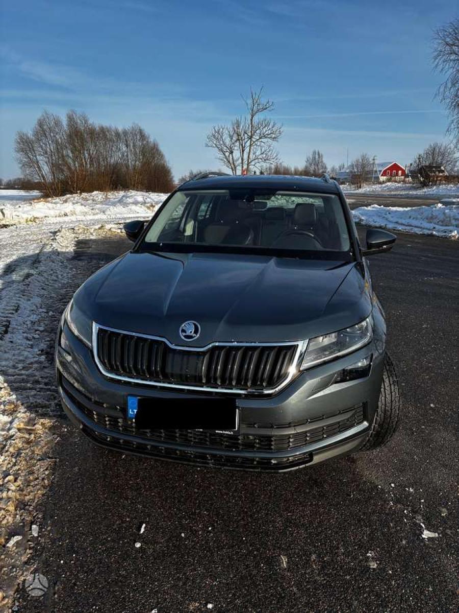 Pelēks Skoda Kodiaq 2021 Klaipėda, ar dzinēja tilpumu 1.50 L un nobraukumu 88 tūkst. km par 22000 €, foto 2 vietnē AUTOMOTO.COM.LV