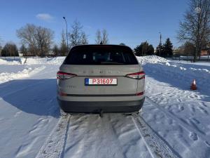Grey Skoda Kodiaq 2021 in Utena, with an engine capacity of 1.97 L and mileage of 91 thousand km for 27000 €, photo 5 on AUTOMOTO.COM.LV