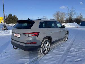 Grey Skoda Kodiaq 2021 in Utena, with an engine capacity of 1.97 L and mileage of 91 thousand km for 27000 €, photo 6 on AUTOMOTO.COM.LV