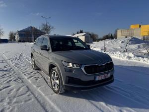 Grey Skoda Kodiaq 2021 in Utena, with an engine capacity of 1.97 L and mileage of 91 thousand km for 27000 €, photo 8 on AUTOMOTO.COM.LV