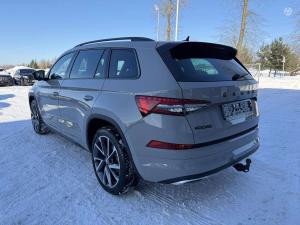 Grey Skoda Kodiaq 2021 in Siauliai, with an engine capacity of 1.50 L and mileage of 195 thousand km for 27225 €, photo 8 on AUTOMOTO.COM.LV