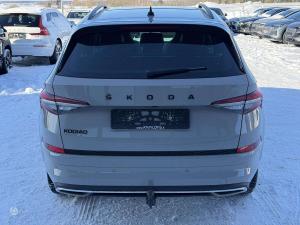 Grey Skoda Kodiaq 2021 in Siauliai, with an engine capacity of 1.50 L and mileage of 195 thousand km for 27225 €, photo 9 on AUTOMOTO.COM.LV