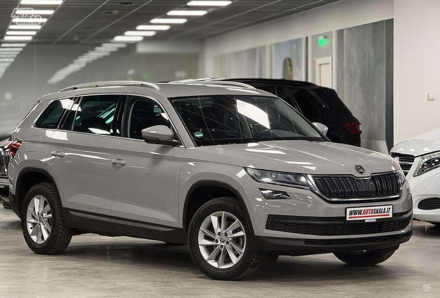 Grey Skoda Kodiaq 2021 in Klaipeda, with an engine capacity of 2.00 L and mileage of 248 thousand km for 24750 €, photo 15 on AUTOMOTO.COM.LV