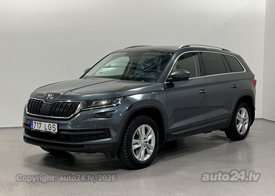 Pelēks Skoda Kodiaq 2021 Tallina, ar dzinēja tilpumu 2.00 L un nobraukumu 96 tūkst. km par 24900 €, foto 1 vietnē AUTOMOTO.COM.LV