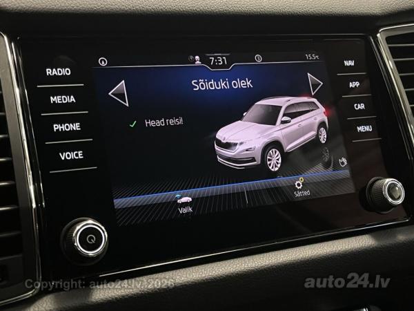 Серый Шкода Kodiaq 2021 в Таллин, объемом двигателя 2.00 л и пробегом 96 тыс. км за 24900 €, фото 10 на AUTOMOTO.COM.LV
