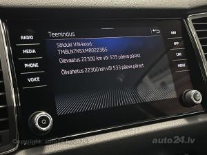 Pelēks Skoda Kodiaq 2021 Tallina, ar dzinēja tilpumu 2.00 L un nobraukumu 96 tūkst. km par 24900 €, foto 11 vietnē AUTOMOTO.COM.LV