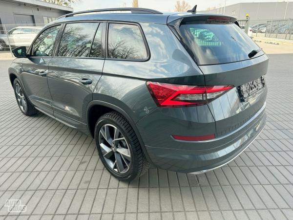 Grey Skoda Kodiaq 2021 in Kaunas, with an engine capacity of 1.50 L and mileage of 217 thousand km for 20900 €, photo 4 on AUTOMOTO.COM.LV
