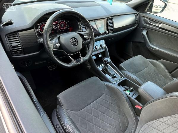 Grey Skoda Kodiaq 2021 in Kaunas, with an engine capacity of 1.50 L and mileage of 217 thousand km for 20900 €, photo 7 on AUTOMOTO.COM.LV