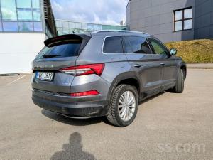Grey Skoda Kodiaq 2021 in Daugavpils, with an engine capacity of 2.00 L and mileage of 80 thousand km for 34000 €, photo 5 on AUTOMOTO.COM.LV