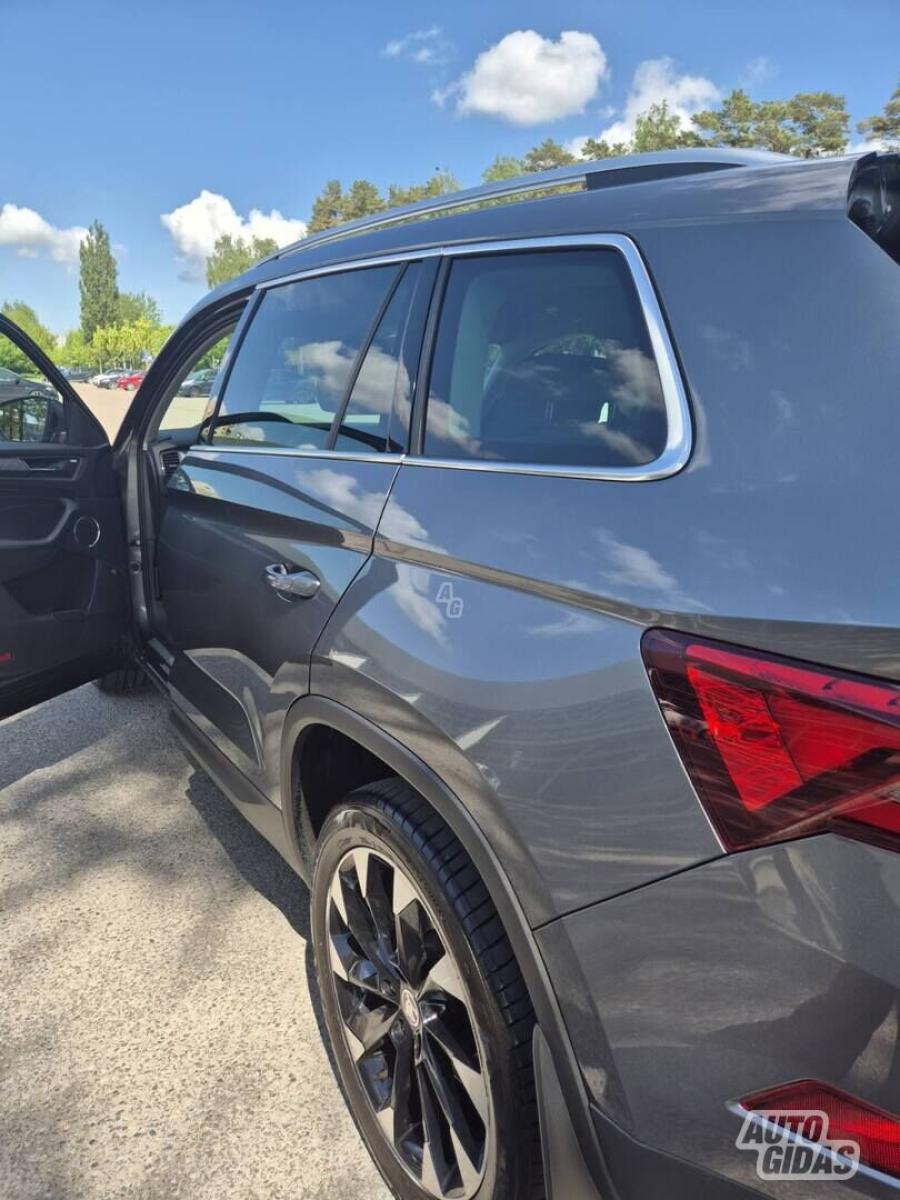Pelēks Skoda Kodiaq 2021 Viļņa, ar dzinēja tilpumu 1.50 L un nobraukumu 84 tūkst. km par 29900 €, foto 8 vietnē AUTOMOTO.COM.LV