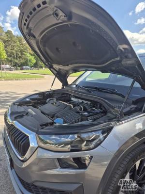 Pelēks Skoda Kodiaq 2021 Viļņa, ar dzinēja tilpumu 1.50 L un nobraukumu 84 tūkst. km par 29900 €, foto 13 vietnē AUTOMOTO.COM.LV