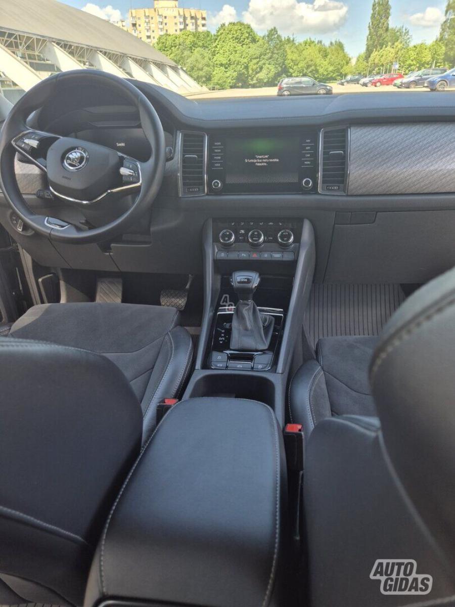Pelēks Skoda Kodiaq 2021 Viļņa, ar dzinēja tilpumu 1.50 L un nobraukumu 84 tūkst. km par 29900 €, foto 32 vietnē AUTOMOTO.COM.LV