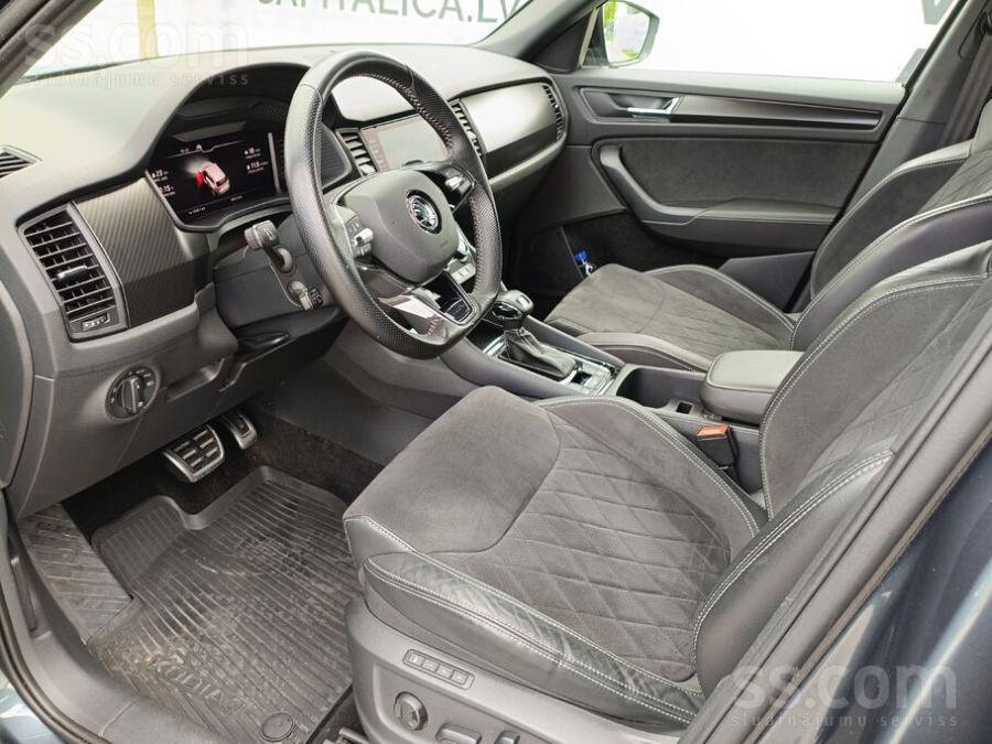 Серый Шкода Kodiaq 2021 в Рига, объемом двигателя 1.50 л и пробегом 90 тыс. км за 24500 €, фото 6 на AUTOMOTO.COM.LV