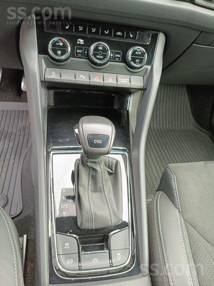 Серый Шкода Kodiaq 2021 в Рига, объемом двигателя 1.50 л и пробегом 90 тыс. км за 24500 €, фото 9 на AUTOMOTO.COM.LV