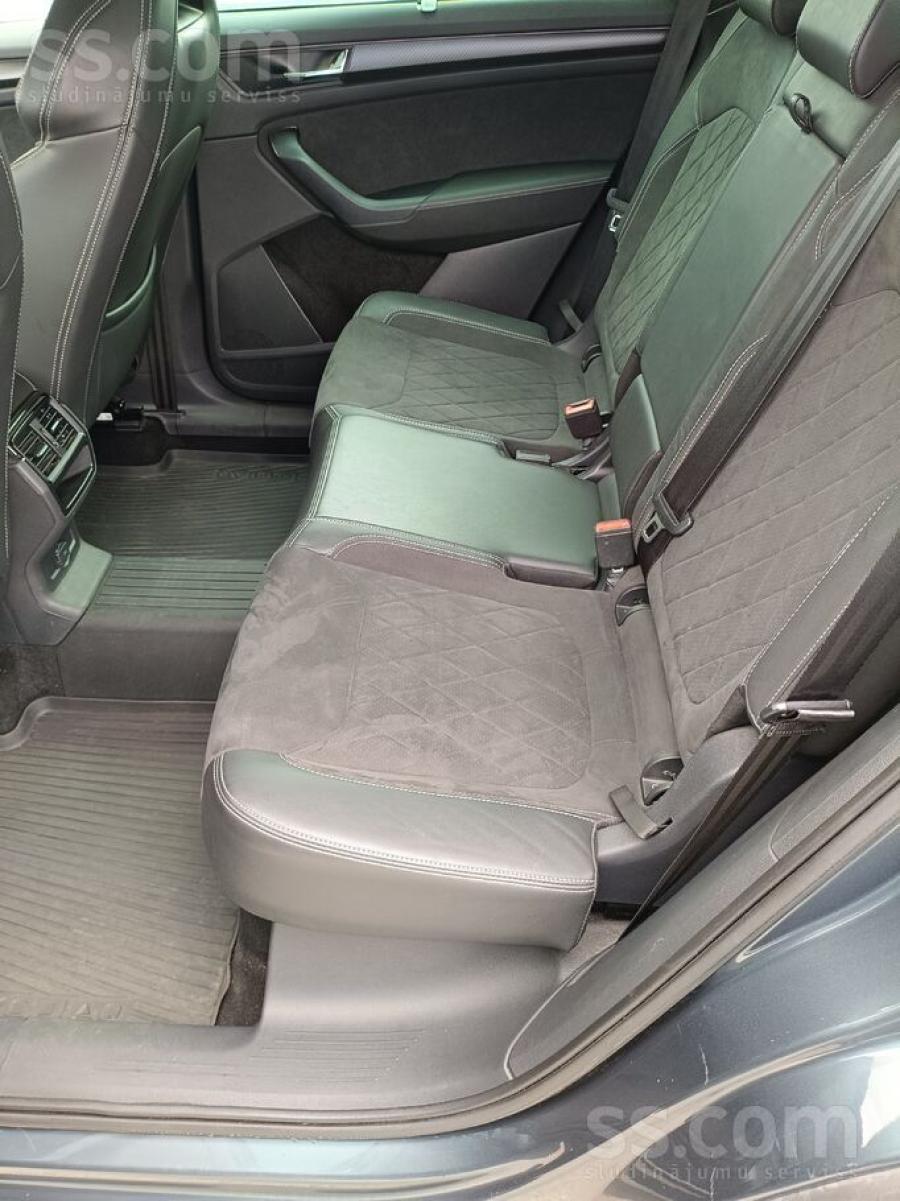 Серый Шкода Kodiaq 2021 в Рига, объемом двигателя 1.50 л и пробегом 90 тыс. км за 24500 €, фото 18 на AUTOMOTO.COM.LV