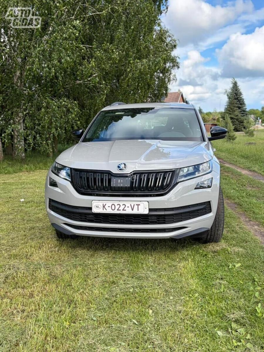 Серый Шкода Kodiaq 2021 в Паневежис, объемом двигателя 1.50 л и пробегом 227 тыс. км за 19500 €, фото 4 на AUTOMOTO.COM.LV