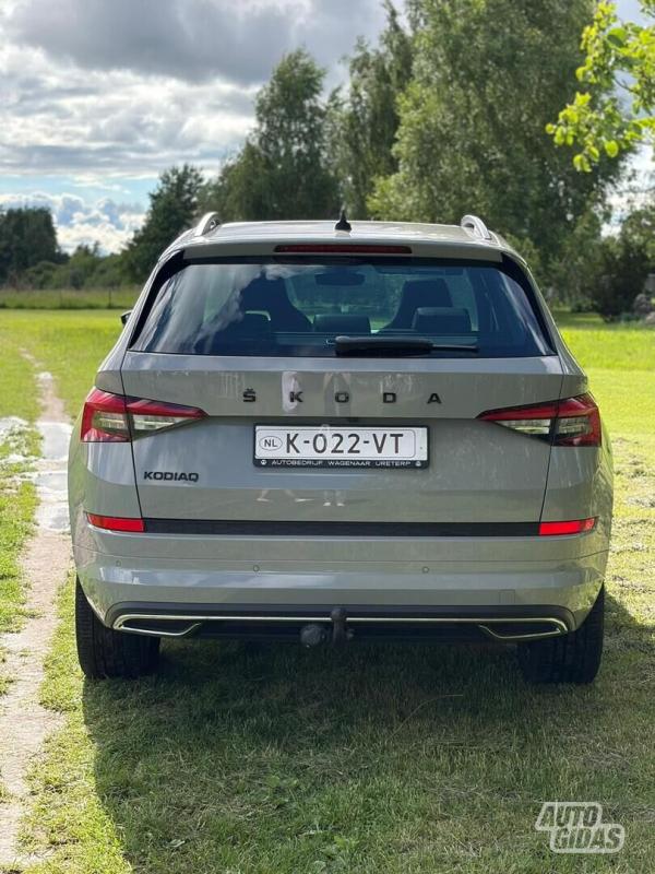 Grey Skoda Kodiaq 2021 in Panevezys, with an engine capacity of 1.50 L and mileage of 227 thousand km for 19500 €, photo 6 on AUTOMOTO.COM.LV