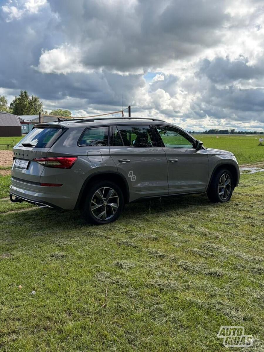 Серый Шкода Kodiaq 2021 в Паневежис, объемом двигателя 1.50 л и пробегом 227 тыс. км за 19500 €, фото 8 на AUTOMOTO.COM.LV