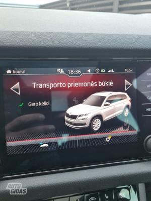 Серый Шкода Kodiaq 2021 в Паневежис, объемом двигателя 1.50 л и пробегом 227 тыс. км за 19500 €, фото 26 на AUTOMOTO.COM.LV