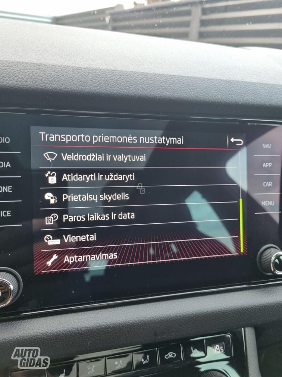 Серый Шкода Kodiaq 2021 в Паневежис, объемом двигателя 1.50 л и пробегом 227 тыс. км за 19500 €, фото 28 на AUTOMOTO.COM.LV