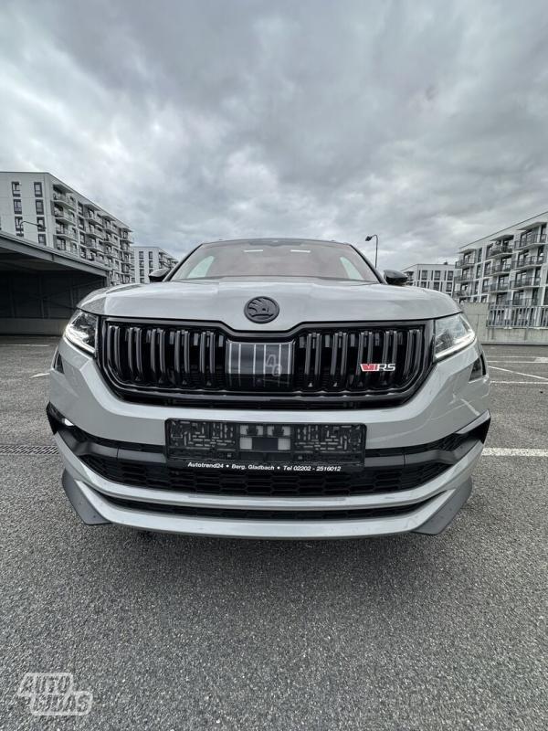 Pelēks Skoda Kodiaq 2021 Viļņa, ar dzinēja tilpumu 2.00 L un nobraukumu 109 tūkst. km par 38000 €, foto 3 vietnē AUTOMOTO.COM.LV