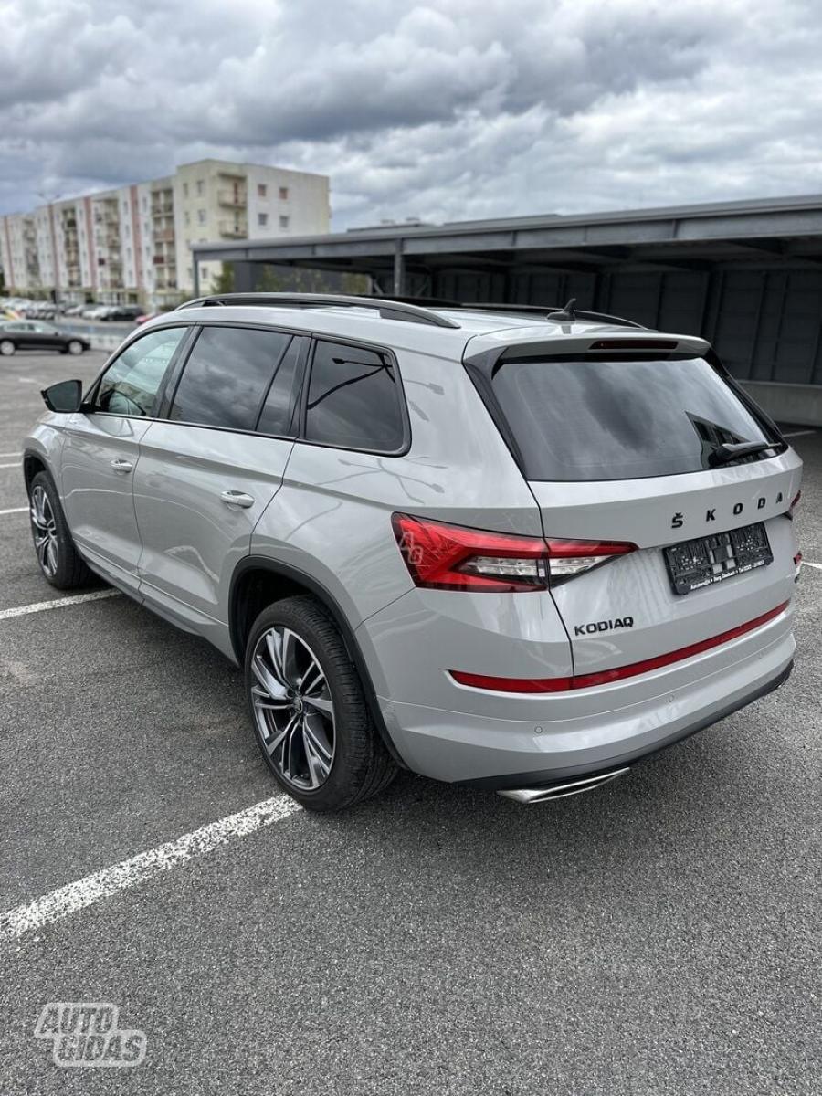 Серый Шкода Kodiaq 2021 в Вильнюс, объемом двигателя 2.00 л и пробегом 109 тыс. км за 38000 €, фото 6 на AUTOMOTO.COM.LV