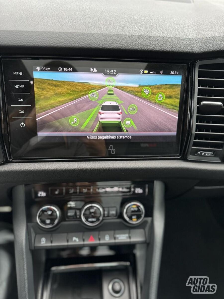 Серый Шкода Kodiaq 2021 в Вильнюс, объемом двигателя 2.00 л и пробегом 109 тыс. км за 38000 €, фото 12 на AUTOMOTO.COM.LV