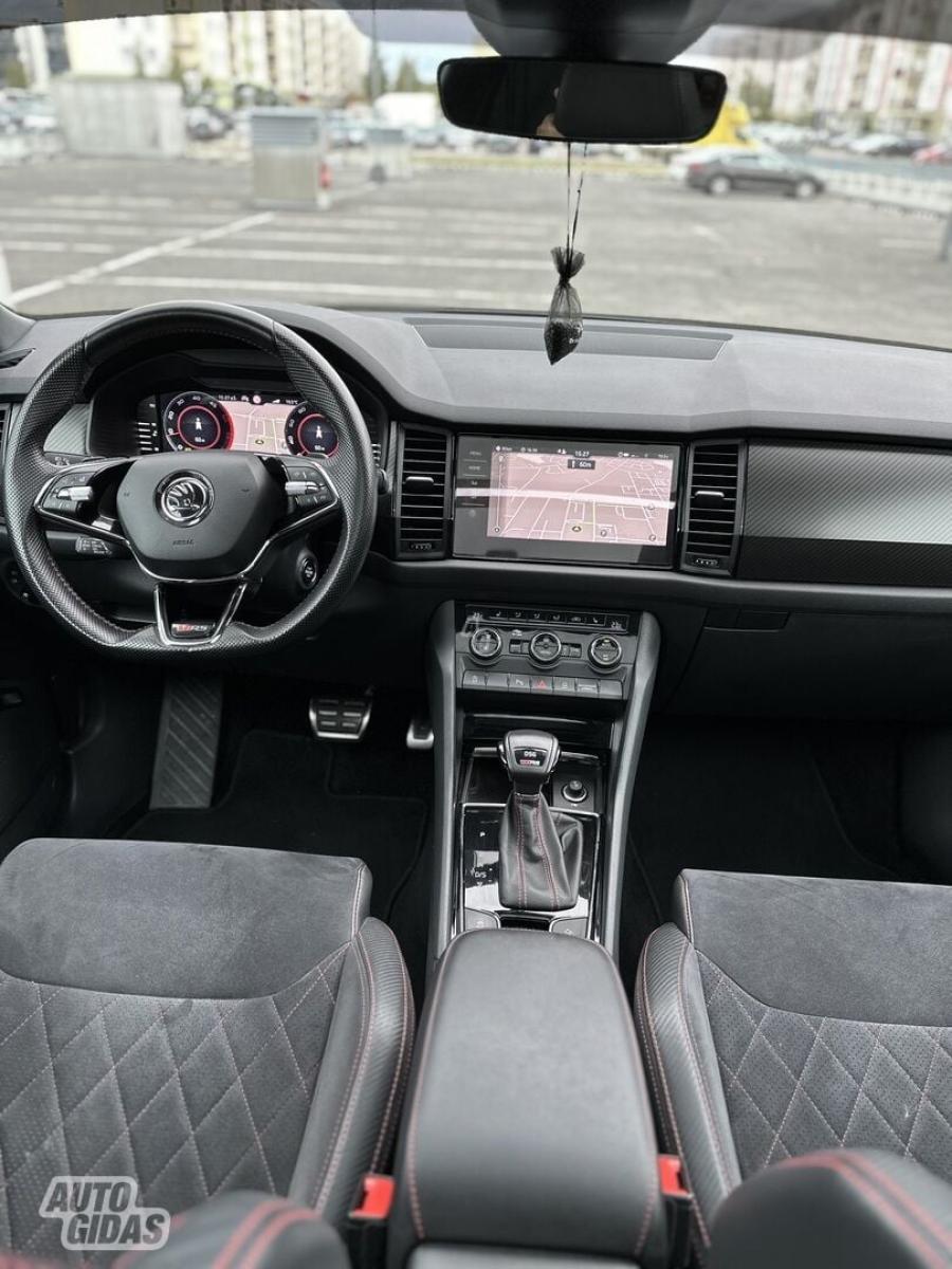 Серый Шкода Kodiaq 2021 в Вильнюс, объемом двигателя 2.00 л и пробегом 109 тыс. км за 38000 €, фото 14 на AUTOMOTO.COM.LV