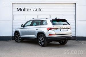 Pelēks Skoda Kodiaq 2021 Rīga, ar dzinēja tilpumu 2.00 L un nobraukumu 136 tūkst. km par 28650 €, foto 4 vietnē AUTOMOTO.COM.LV