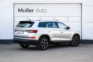 Pelēks Skoda Kodiaq 2021 Rīga, ar dzinēja tilpumu 2.00 L un nobraukumu 136 tūkst. km par 28650 €, foto 5 vietnē AUTOMOTO.COM.LV