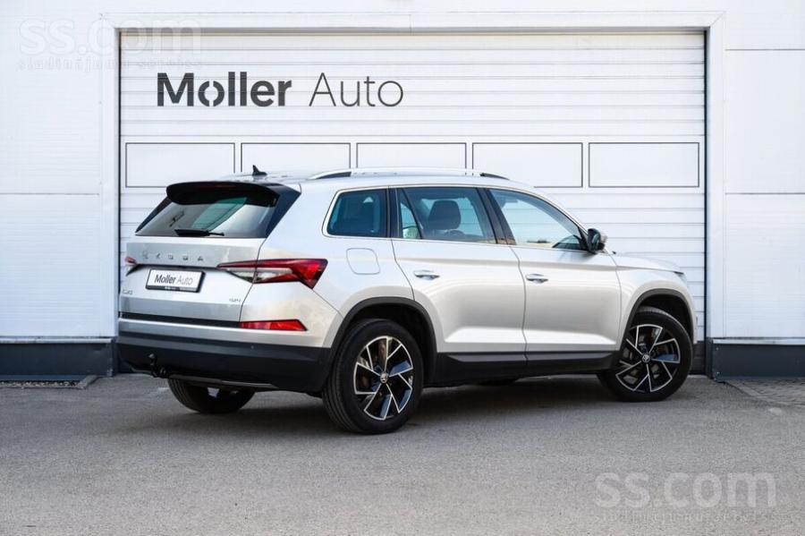 Pelēks Skoda Kodiaq 2021 Rīga, ar dzinēja tilpumu 2.00 L un nobraukumu 136 tūkst. km par 28650 €, foto 5 vietnē AUTOMOTO.COM.LV