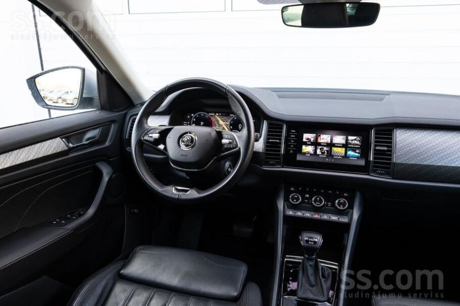 Pelēks Skoda Kodiaq 2021 Rīga, ar dzinēja tilpumu 2.00 L un nobraukumu 136 tūkst. km par 28650 €, foto 11 vietnē AUTOMOTO.COM.LV