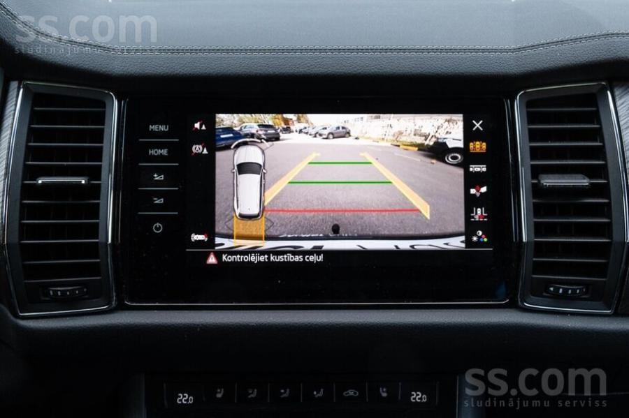 Pelēks Skoda Kodiaq 2021 Rīga, ar dzinēja tilpumu 2.00 L un nobraukumu 136 tūkst. km par 28650 €, foto 12 vietnē AUTOMOTO.COM.LV