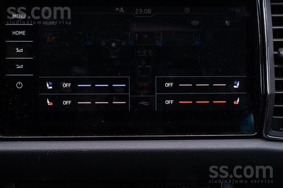 Pelēks Skoda Kodiaq 2021 Rīga, ar dzinēja tilpumu 2.00 L un nobraukumu 136 tūkst. km par 28650 €, foto 16 vietnē AUTOMOTO.COM.LV