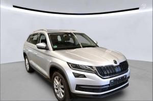Grey Skoda Kodiaq 2021 in Vilnius, with an engine capacity of 1.97 L and mileage of 194 thousand km for 19999 €, photo 3 on AUTOMOTO.COM.LV