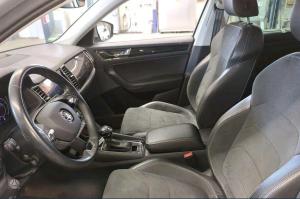 Grey Skoda Kodiaq 2021 in Vilnius, with an engine capacity of 1.97 L and mileage of 194 thousand km for 19999 €, photo 6 on AUTOMOTO.COM.LV