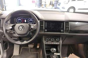 Grey Skoda Kodiaq 2021 in Vilnius, with an engine capacity of 1.97 L and mileage of 194 thousand km for 19999 €, photo 8 on AUTOMOTO.COM.LV