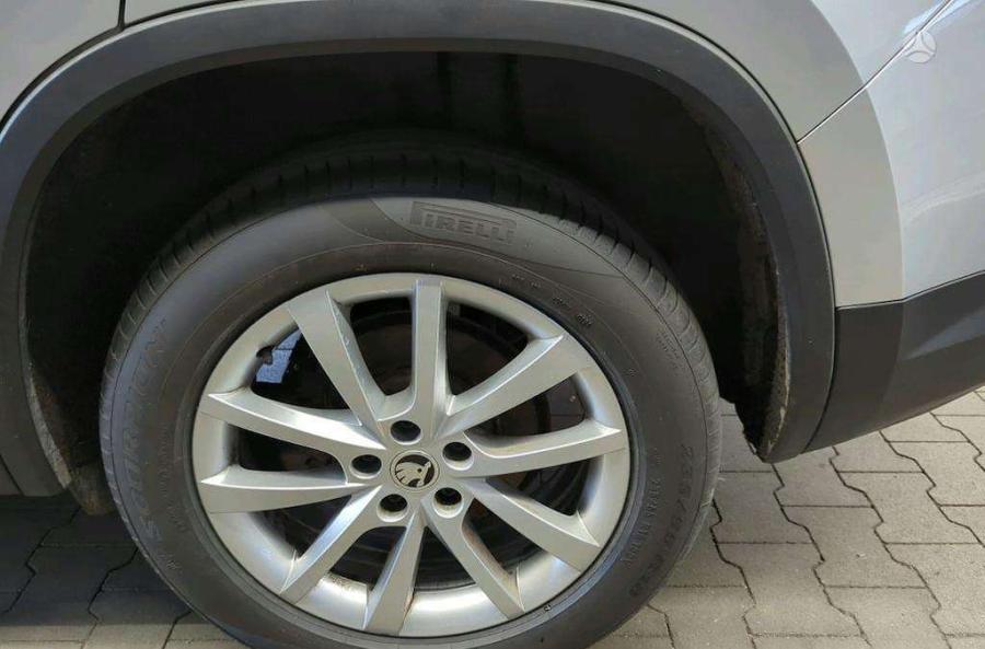 Grey Skoda Kodiaq 2021 in Vilnius, with an engine capacity of 1.97 L and mileage of 194 thousand km for 19999 €, photo 12 on AUTOMOTO.COM.LV