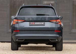 Grey Skoda Kodiaq 2021 in Jelgava, with an engine capacity of 1.50 L and mileage of 188 thousand km for 21900 €, photo 6 on AUTOMOTO.COM.LV