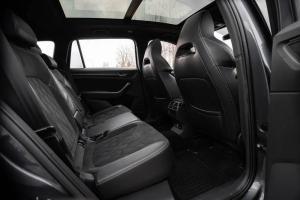 Grey Skoda Kodiaq 2021 in Jelgava, with an engine capacity of 1.50 L and mileage of 188 thousand km for 21900 €, photo 13 on AUTOMOTO.COM.LV