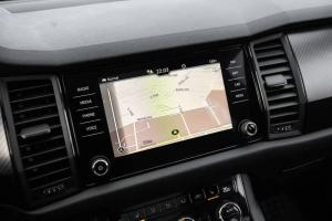 Grey Skoda Kodiaq 2021 in Jelgava, with an engine capacity of 1.50 L and mileage of 188 thousand km for 21900 €, photo 21 on AUTOMOTO.COM.LV