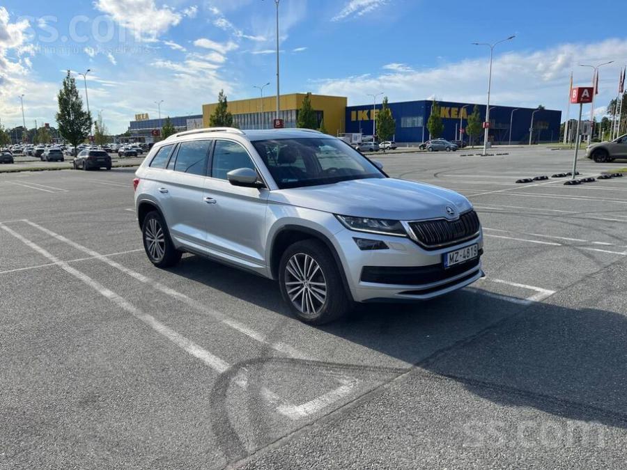 Pelēks Skoda Kodiaq 2021 Rīga, ar dzinēja tilpumu 2.00 L un nobraukumu 79 tūkst. km par 28500 €, foto 3 vietnē AUTOMOTO.COM.LV
